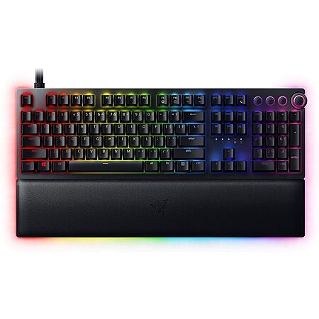 Razer Huntsman V2 Analog Gaming Keyboard w/ Adjustable Analog Optical ...