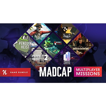 7-Game Madcap Multiplayer Missions Bundle (PC Digital Download Games) $16