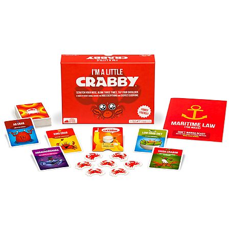 I'm A Little Crabby Party Card Game by Exploding Kittens $10 + Free ...