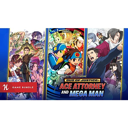 11-Game Duo of Justice: Ace Attorney & Mega Man Bundle (PC Digital ...
