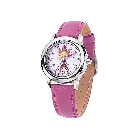 Disney Elemental Kids' Time Teacher Analog Quartz Watch (Ember Lumen ...