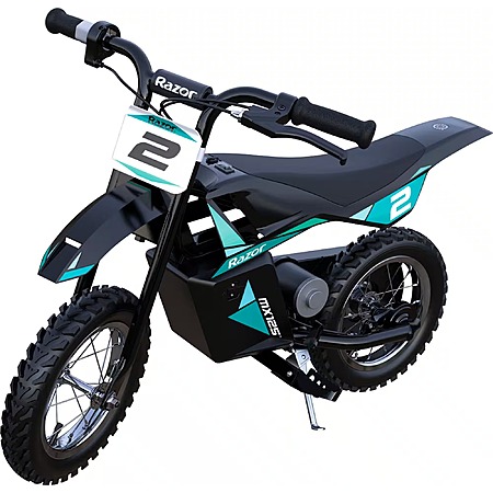 Razor MX125 Dirt Rocket eBike for Kids w/ 5.3 Miles Max Operating Range ...