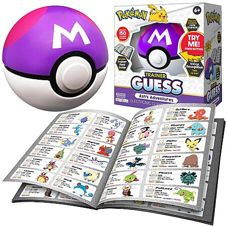 Pokémon: Trainer Guess: Ash Adventures Electronic Guessing Game w ...
