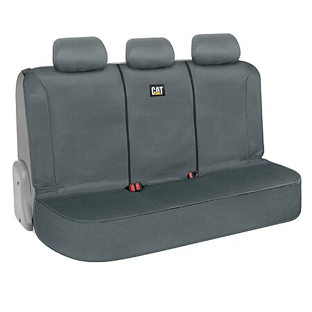 Cat Flexfit Back Seat Canvas Material Car Cover (60/40 Split Bench ...