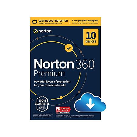 Norton 360 Premium 10D $20, ESET Internet Security 3D $25 & More - 2023 ...
