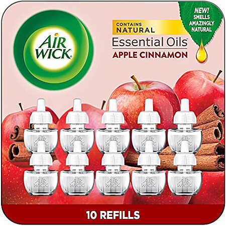 10 Air Wick Plug In Scented Oil Apple Cinnamon Refills as low as $10.75