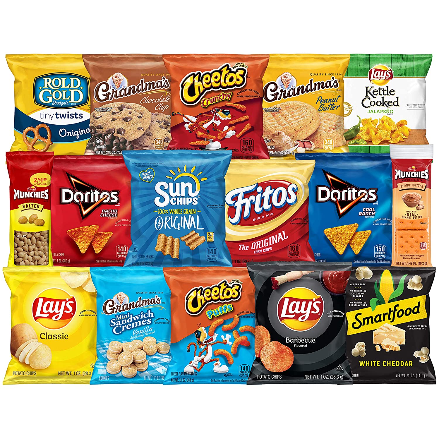 40-Ct Frito Lay Classic Snack Care Package for $10.99 at Amazon with ...