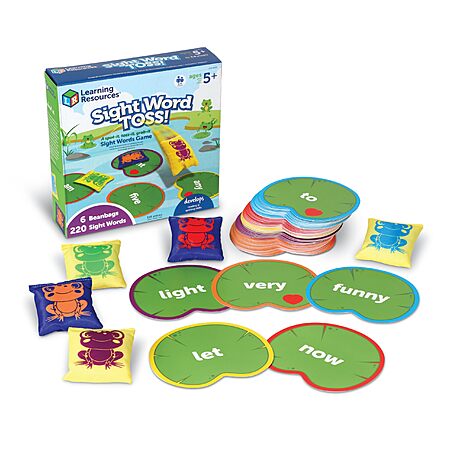 Learning Resources Sight Word Toss, Sight Word Phonics Games, Reading ...