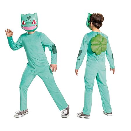 Disguise Pokemon Costume Bulbasaur for Kids, Children's Classic ...