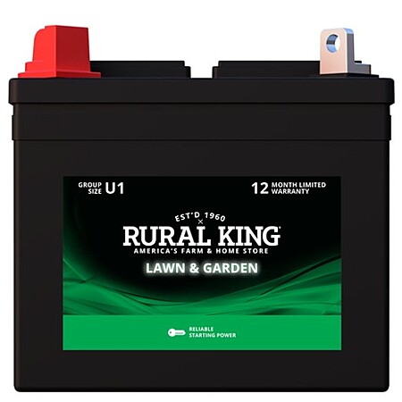 Rural King Group U1L 235CCA Lawn Tractor / Zero Turn Mower Battery $24. ...