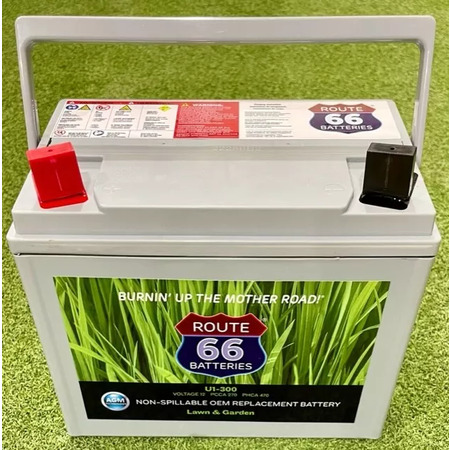 Route 66 Riding Mower / Zero Turn Mower AGM Battery BCI Group U1 270 ...