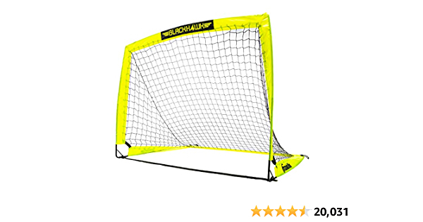 Franklin Sports Blackhawk Backyard Soccer Goal - Portable Pop Up Soccer ...
