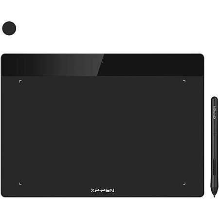 10" x 6.3" XPPen DecoFunL Digital Drawing Tablet w/ Battery-Free Stylus ...