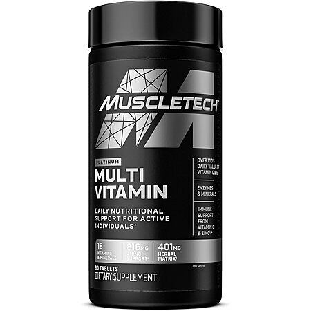 90-Count MuscleTech Men's Platinum Multivitamin - 2024-03-02