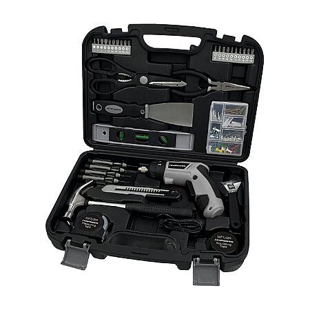 New QVC Customers: EMPOWER 3.6V Cordless Screwdriver w/ 134pc Tool Set ...