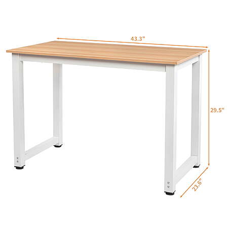 43 Ktaxon Wood Top Computer Office Desk Various Colors 56 Free Shipping