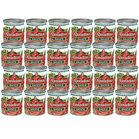 24-Pack 8-Oz Contadina Tomato Sauce $17.09, 12-Pack 8.75-Oz Del Monte ...