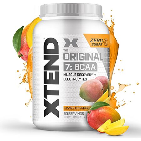 2.68-lb XTEND Original BCAA Post Workout Sugar Free Powder (90 Servings ...