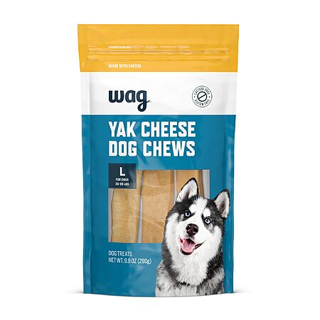 Amazon Brand - Wag Yak Cheese Himalayan Dog Chews, Dog Treats for Large ...