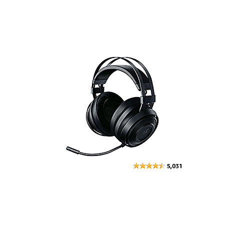 Razer Nari Essential Wireless 7.1 Surround Sound Gaming Headset: THX ...