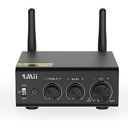 1Mii Bluetooth Digital Amplifier, Bluetooth 5.0 Stereo Audio Amplifier ...