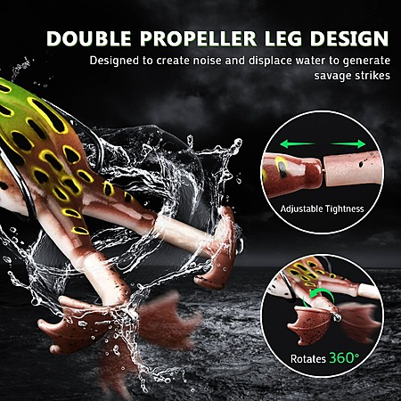5 Pack KastKing MadBite Frog Fishing Lure Kits $14 + Free Shipping