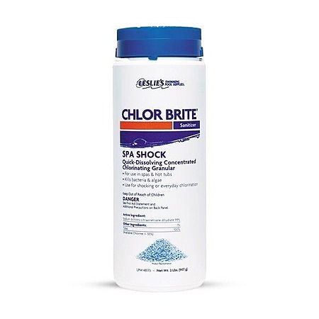 Leslie's Pool: 2lb Chlor Brite Granular Chlorine Spa Shock $12, 1Qt Spa ...