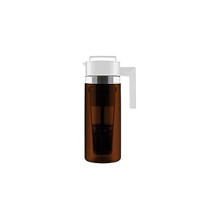 2-Quart Takeya Patented Deluxe Cold Brew Coffee Maker (White Top) $18. ...
