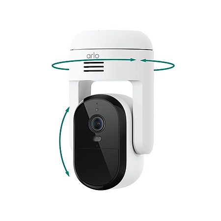 Prime Members: Arlo Essential Pan Tilt 2K Security Camera, Plug-in: 1 ...