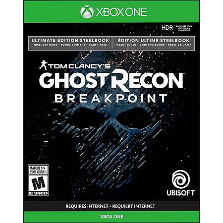 Tom Clancy's Ghost Recon Breakpoint Steelbook Ultimate Edition (Xbox ...