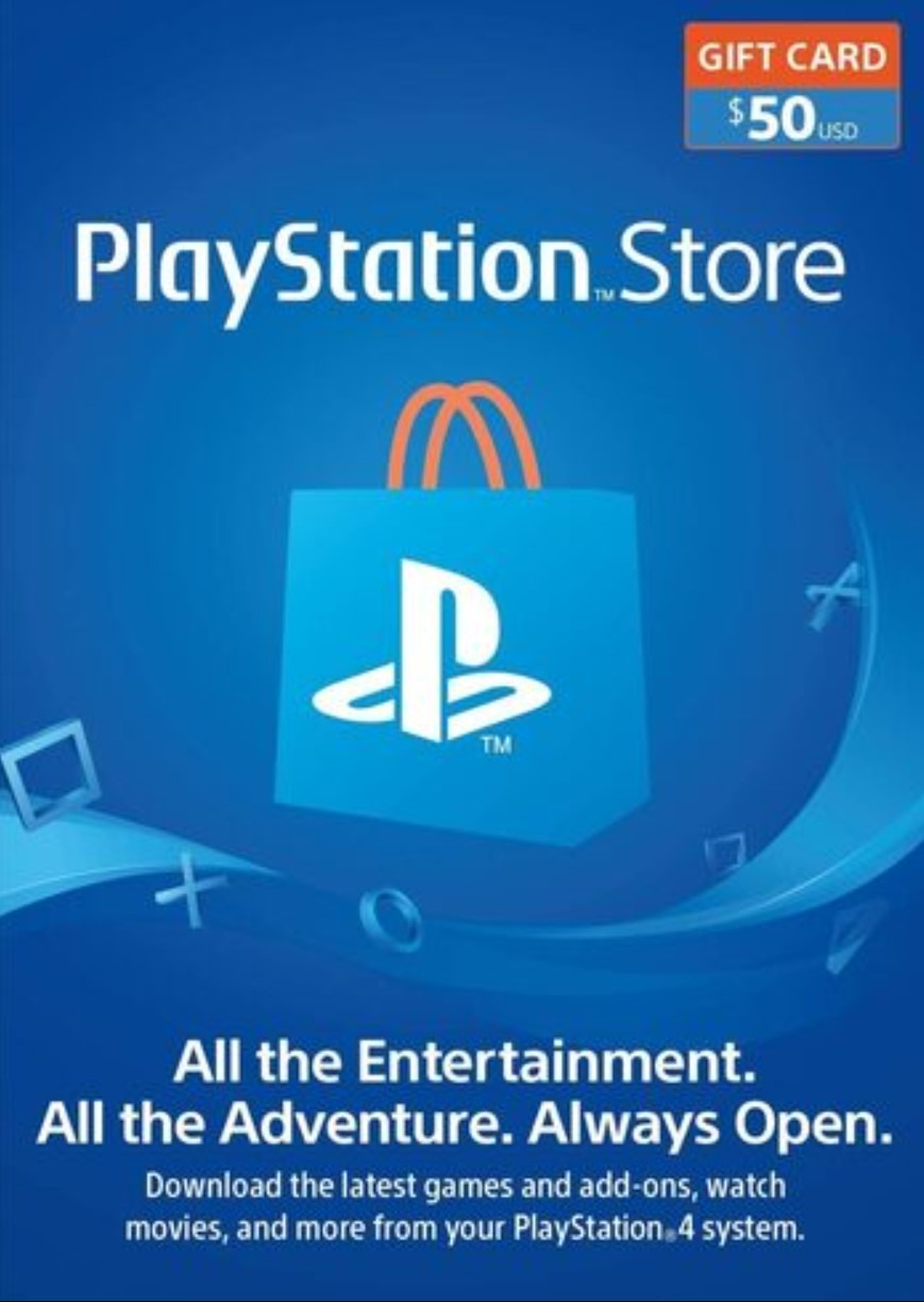 $50 PlayStation Network Gift Card (Digital Delivery) $41