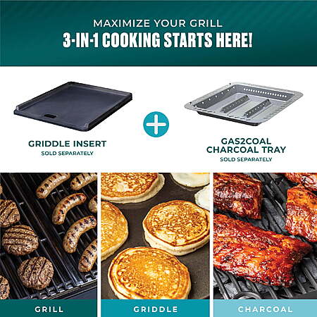 Char-Broil Charbroil Gas Grill, Performance Series FlavorMax 4 Burner ...