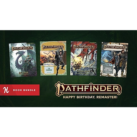 Pathfinder 2e Happy Birthday, Remaster Humble Bundle - $30