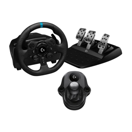 Logitech G Driving Force Racing Simulator Bundle with G923 TrueForce ...