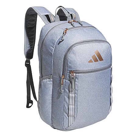 adidas Excel Athletic Laptop Bag Backpack for 15" Laptops (Twill Grey ...