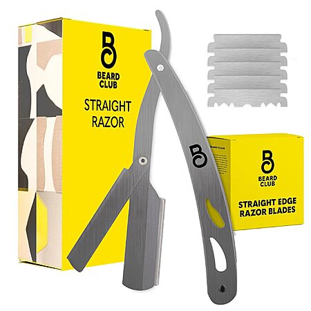 $5.99*:The Beard Club Straight Razor for Men - Navajas Para Barbero ...