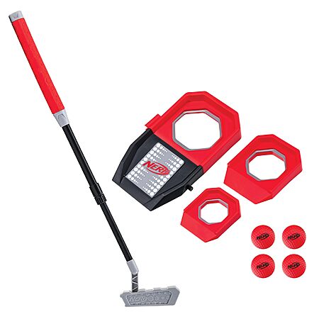 $25.12: NERF Trick Shot Golf Set - Indoor + Outdoor Putting Trick Shot ...