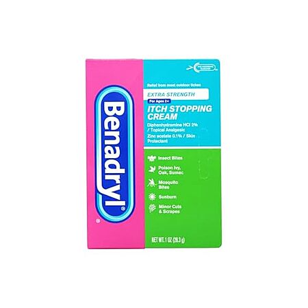 $2.99*:Benadryl Extra Strength Anti-Itch Relief Cream for Most Outdoor ...