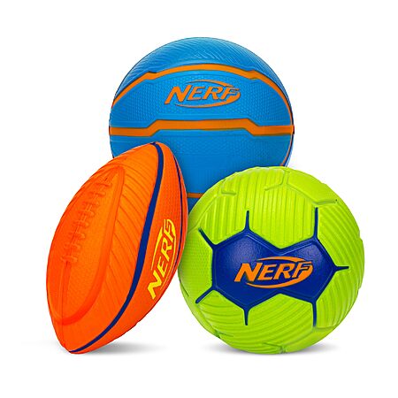 $5.59*:Nerf Micro Foam Sports Ball Set - Kids Foam Micro Football ...