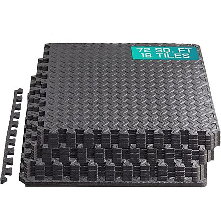 $50.64*:Yes4All 72 sq. ft. 7/16" Thick Puzzle Exercise Mat - 2025-12-26
