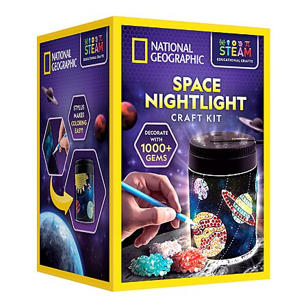 $15*:National Geographic Diamond Painting Solar System Night Light ...