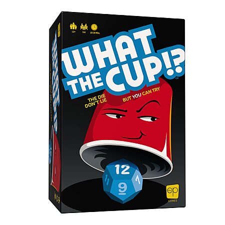 $8.40*:What The Cup!? | Social Bluffing Dice Game | Featuring Handheld ...