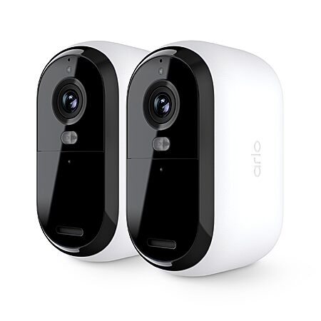 $58*:Arlo Essential 2K Wireless Security Camera (2-Pack), Indoor ...