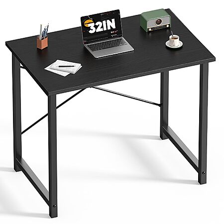 $19.96*:DUMOS 32-Inch Small Computer Desk – Modern Writing Table for ...