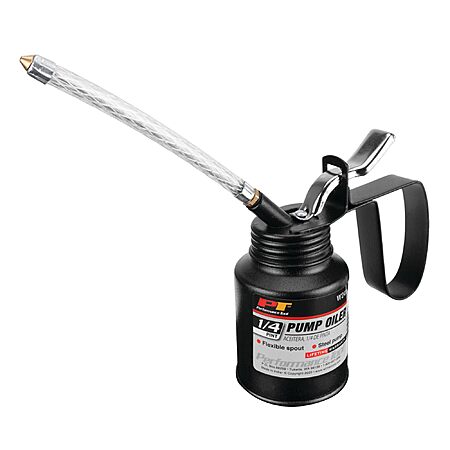 Performance Tool 1/4 Pint Precision Steel Pump with Flexible Spout ...
