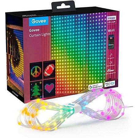 Govee WiFi Smart Curtain Lights $42.48 at eBay - 2026-01-18
