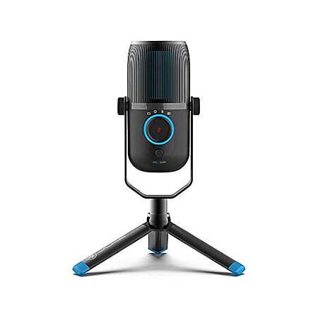 JLab Talk Pro USB Microphone (USB-C Output, Omnidirectional, Quick Mute ...