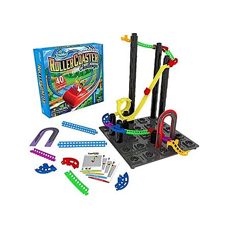$19.99*:ThinkFun Roller Coaster Challenge STEM Toy and Building Game ...