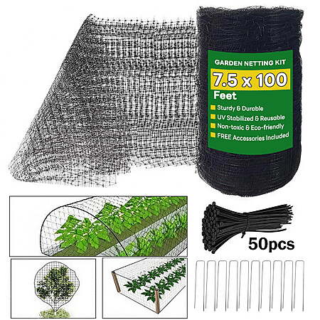 $13.78: Alpacasso Garden Netting,7 x 100 Feet at Walmart.com - 2026-04-16