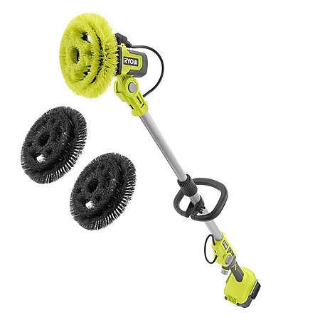 $149: RYOBI ONE+ 18V Cordless Soap Dispensing Scrubber (Tool Only) with ...